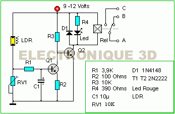 Schema montage electronique simple